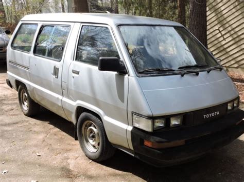 Great Running Rare 1986 Toyota Van Wagon Cargo 4y E 22 Classic