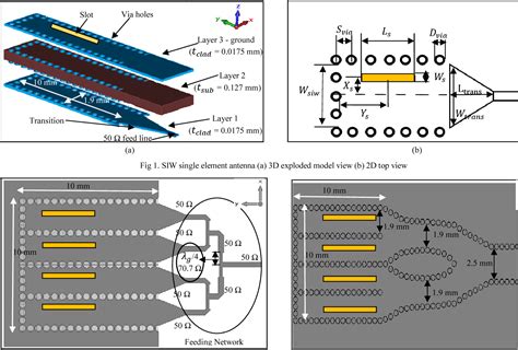 Figure 1 From Substrate Integrated Waveguide Antennasarray For 60 Ghz