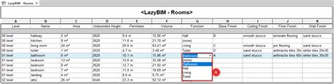 how to create revit schedules basic guide lazybim