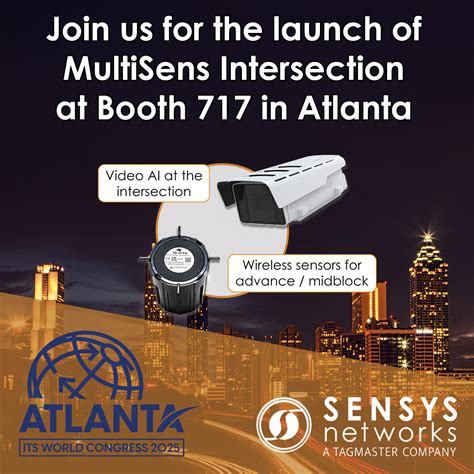 Sensys We Are Thrilled To Announce The Launch Of Multisens Intersection The First Truly