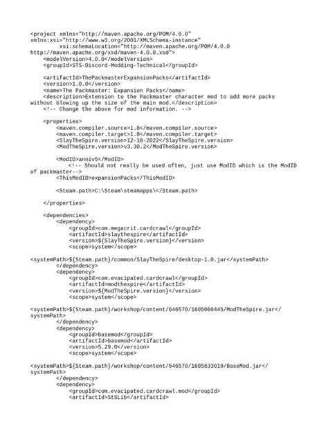 Example Pom Pdf Computer File Formats