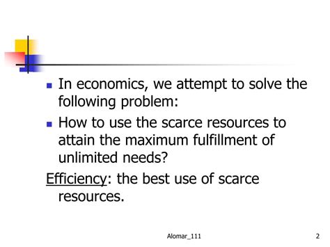 Ppt Chapter 2 The Economizing Problem Powerpoint Presentation Free Download Id 1110726