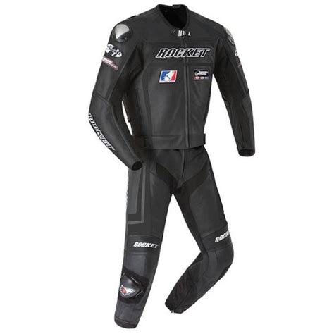 Traje De Piel Con Protecciones Moto Joe Rocket Speedmaster 5 0 Negro