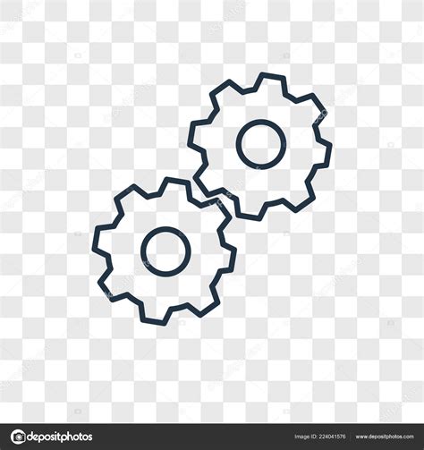 Simple Settings Icon Royalty Free Vector Image