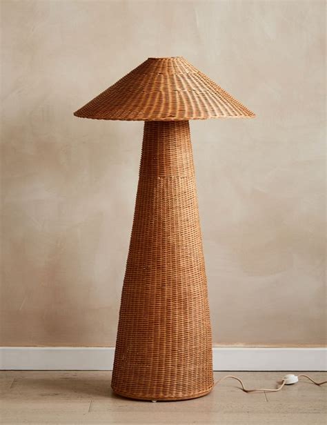 Rattan Floor Lamp Stylish And Sustainable Lighting For Your Home