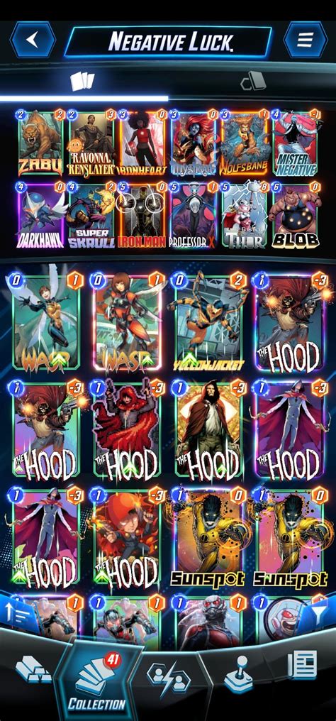 Does Blob Work In A Mr Negative Deck Yes Does He Feel Too Bulky Some