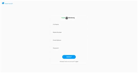 Health Monitoring Management System Using Php And Mysql Phpgurukul