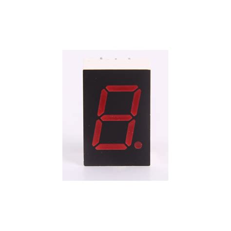 Dialight 7 SEGMENT NUMERIC LED DISPLAY RED 745 0017