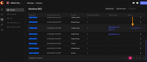 Understanding Analytics Dashboard Video Sdk Video Sdk