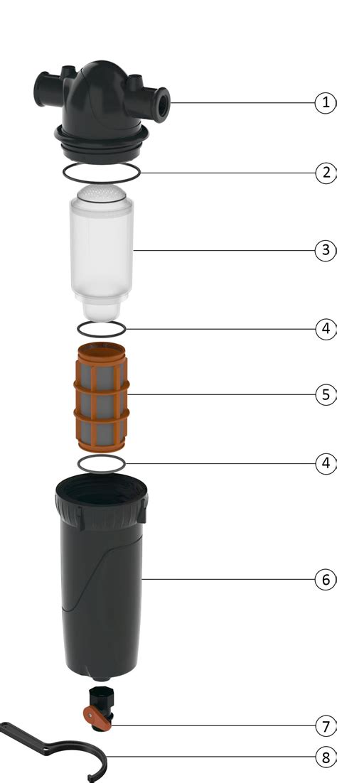 חיבור מסנן מים הוראות התקנה ואחזקה עמיעד מערכות מים