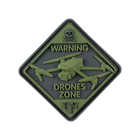 Gear Up With M Tac DRONES ZONE Patch For Aerial Operators