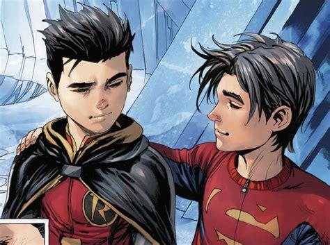 This Just Happened Jon Kent Gut Punches Damian Wayne Artofit
