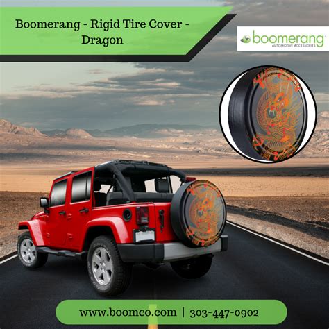 Boomerang — Rigid Tire Cover — Dragon Boomerangauto Medium