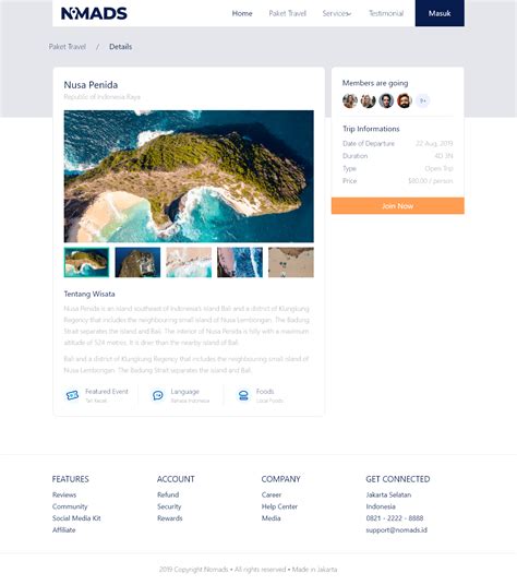 GitHub Khoirulsyariff Nomads Slicing Landing Page BuildwithAngga