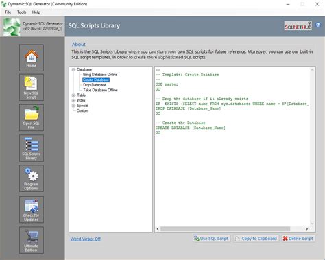 Dynamic Sql Generator Download Softpedia