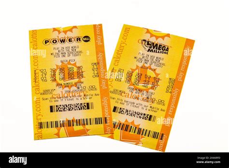 Powerball And Mega Millions Lottery Tickets Purchase In California