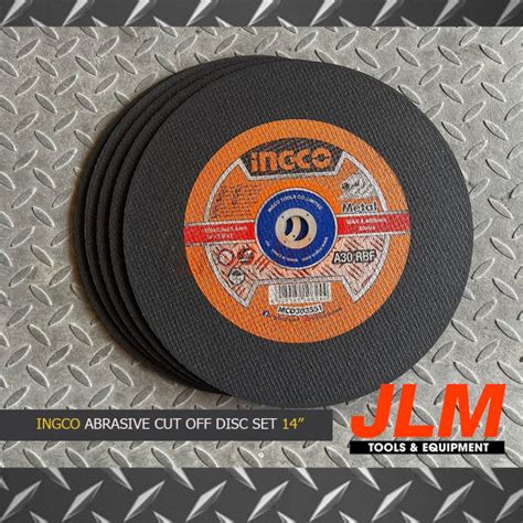 Ingco Cut Off Disc Inches Abrasive Metal Cutting Disc Pcs And Pc Lazada Ph