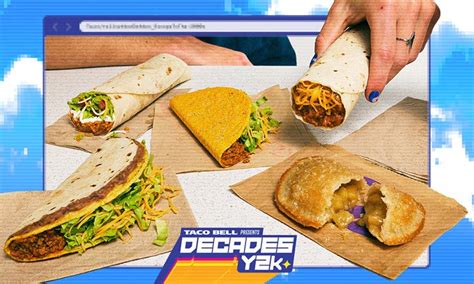 Taco Bell Rewinds To The 2000s With Decades Y2k Menu Featuring Iconic