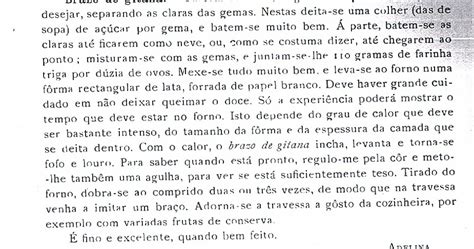 As Receitas Da Avó Helena E Da Avó Eduarda Brazo De Gitana Receita