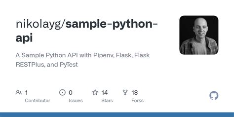 GitHub Nikolayg Sample Python Api A Sample Python API With Pipenv
