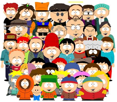 South Park Gang 2 By Boohbahmc On Deviantart