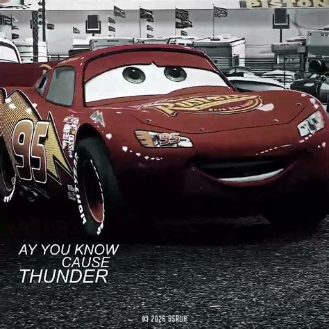 Thunder Always Comes After Lightning ⚡ Lightningmcqueen