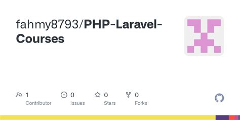 Github Fahmy8793php Laravel Courses