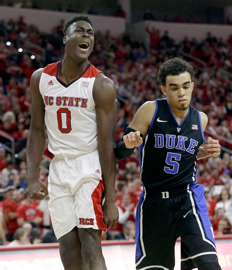 Mens Basketball North Carolina State Upsets No 2 Duke