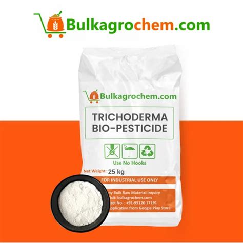 Trichoderma Bio Pesticide Powder Formulation Water Soluble 25 Kg