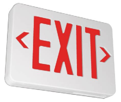 Lighted Exit Sign CG Industrial Safety