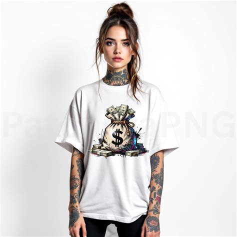 Money Bag Png Graffiti Style Dollar Cash Clipart For Shirt