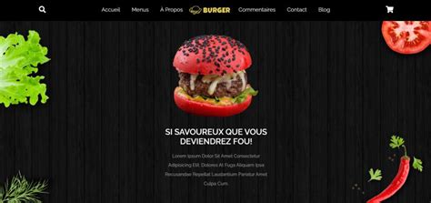 Css Javascript Animation Burger Food Scroll Cool Design