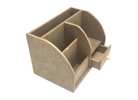 Organizador Mesa Escritório Porta Caneta Cartão Mdf Gaveta o Melhor Preço é no Zoom