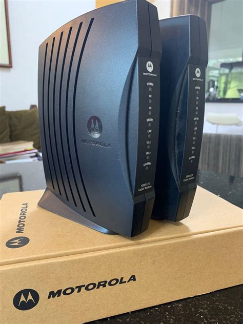 Motorola Cable Modem Computers And Tech Parts And Accessories Cables
