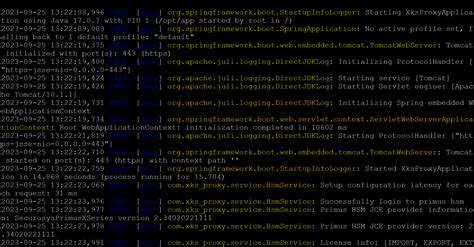 Installing Hsm Xks Proxy For Aws Kms Securosys Docs