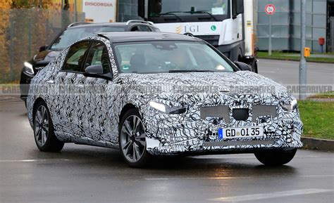 2021 Mercedes Benz C Class Sedan Spied