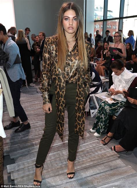 Most Beautiful Girl In The World Thylane Blondeau At Nyfw Daily Mail