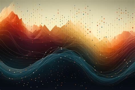 Premium Ai Image Graph Background Crypto Graph Business Graph