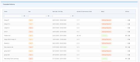 How To Use Options Timetable Patterns Bromcom