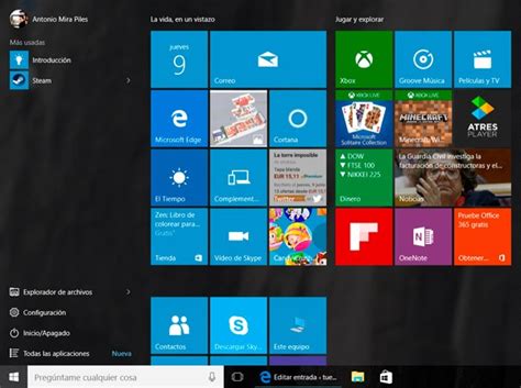 Los Mejores Trucos Para El Menú De Inicio De Windows 10