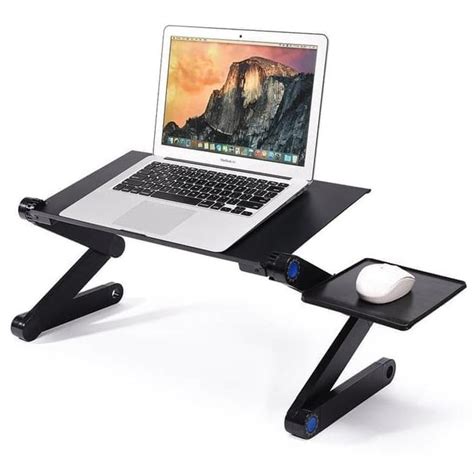 Jual MEJA LAPTOP PORTABLE ALUMINIUM LIPAT Shopee Indonesia
