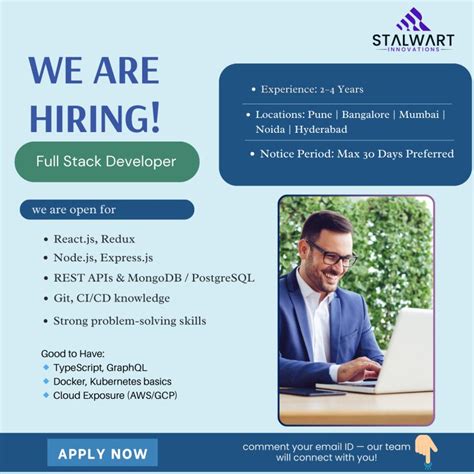 hiring fullstackdeveloper reactjs nodejs remotework techjobs