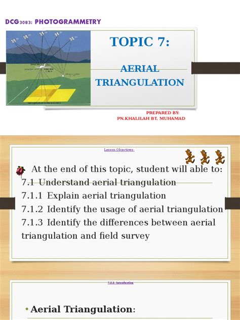 Topic 7 Aerial Triangulation 2 Pdf Surveying Scientific Observation
