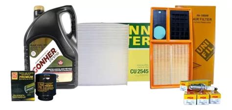 Kit Afinación Para Vento Polo 1 6 14 20 5w30 Api Sp A ac Buj Envío gratis