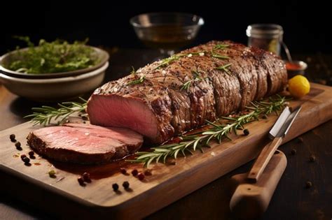 Premium Photo Irresistible Roast Beef Bliss