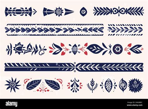 Boho Style Patterns Stock Vector Image And Art Alamy