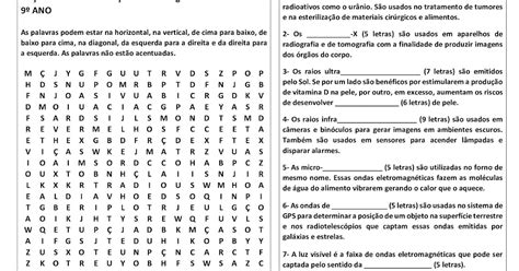 Atividades Sobre Radioatividade 9o Ano BRAINCP