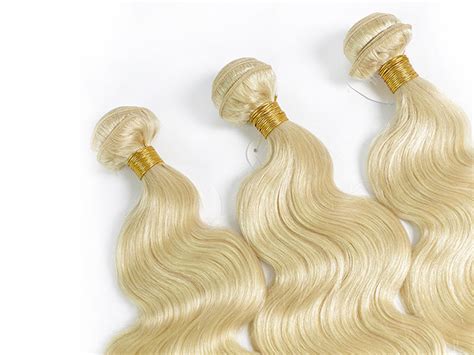 A Brazilian Virgin Hair Blonde Body Wave
