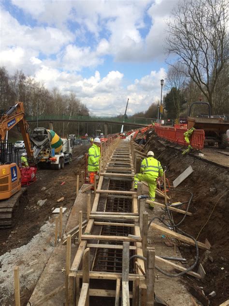 Capping Beam Works Stockport Ct Construction
