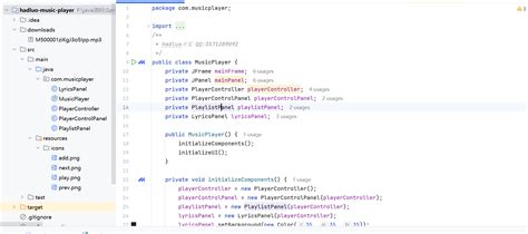 Java源码：音乐播放器swing大学生练手项目大学生java期末作业简易音乐播放器eclipse Csdn博客